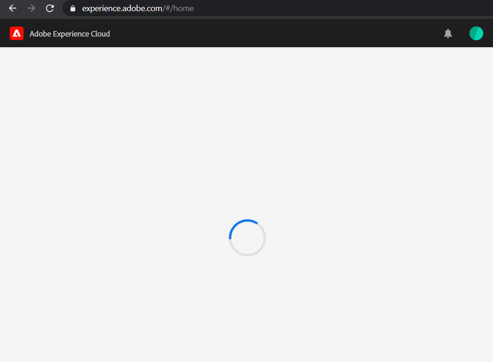Solved: experience.adobe.com keep loading - Adobe Experience League ...