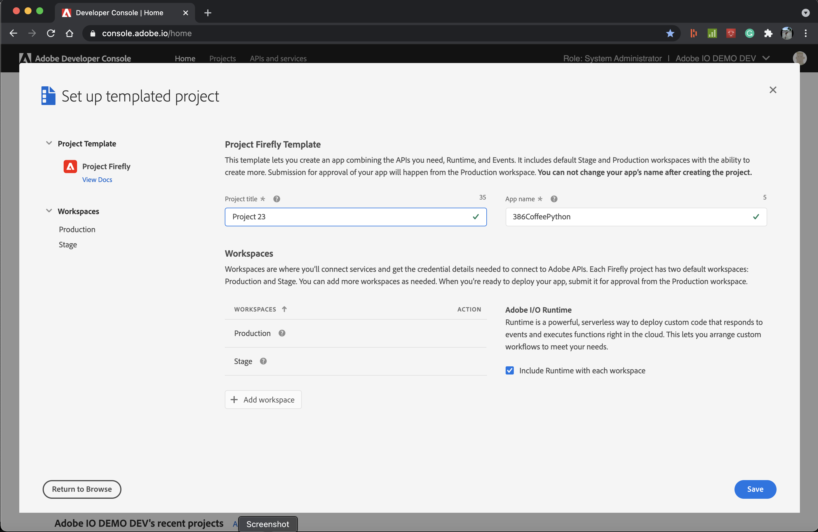 AIO_RUNTIME_NAMESPACE - where to find it? - Adobe Experience League ...
