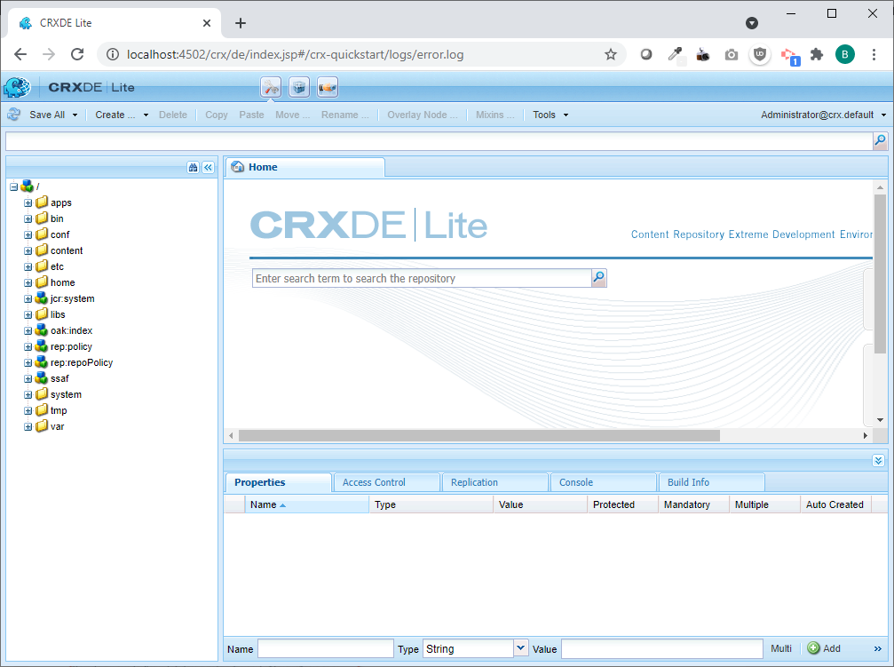 Local AEM instance won't start (500 error) - Adobe Experience League Community - 406590