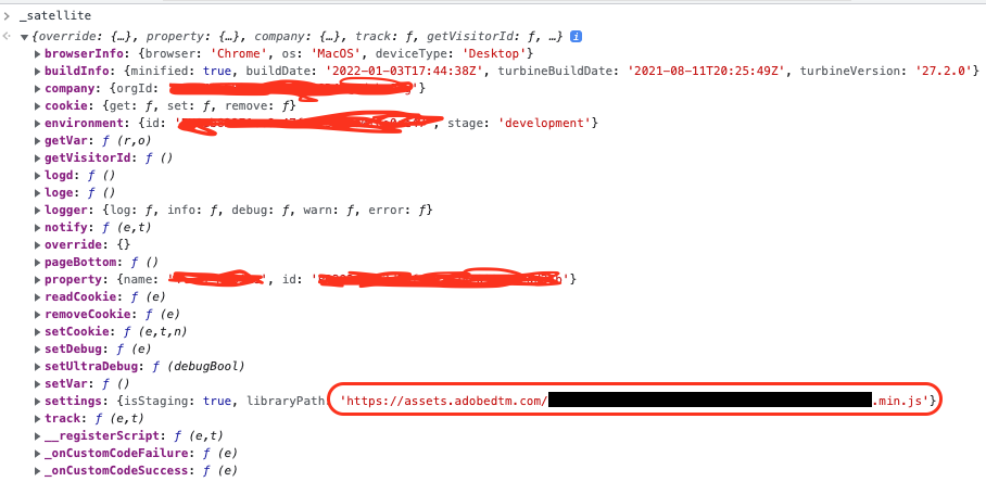 Expose Adobe Launch library path in the _satellite... - Adobe ...