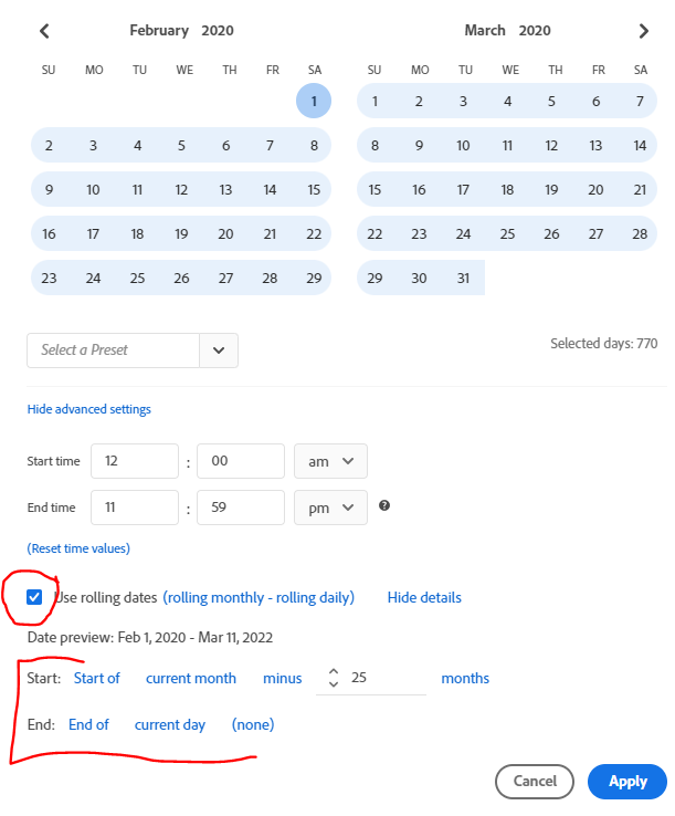 How to create all time date range in Adobe analyti... - Adobe ...
