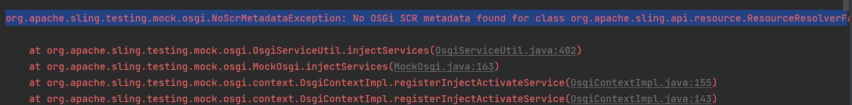Solved: How To register resource resolver factory mock in ... - Adobe Experience League ...