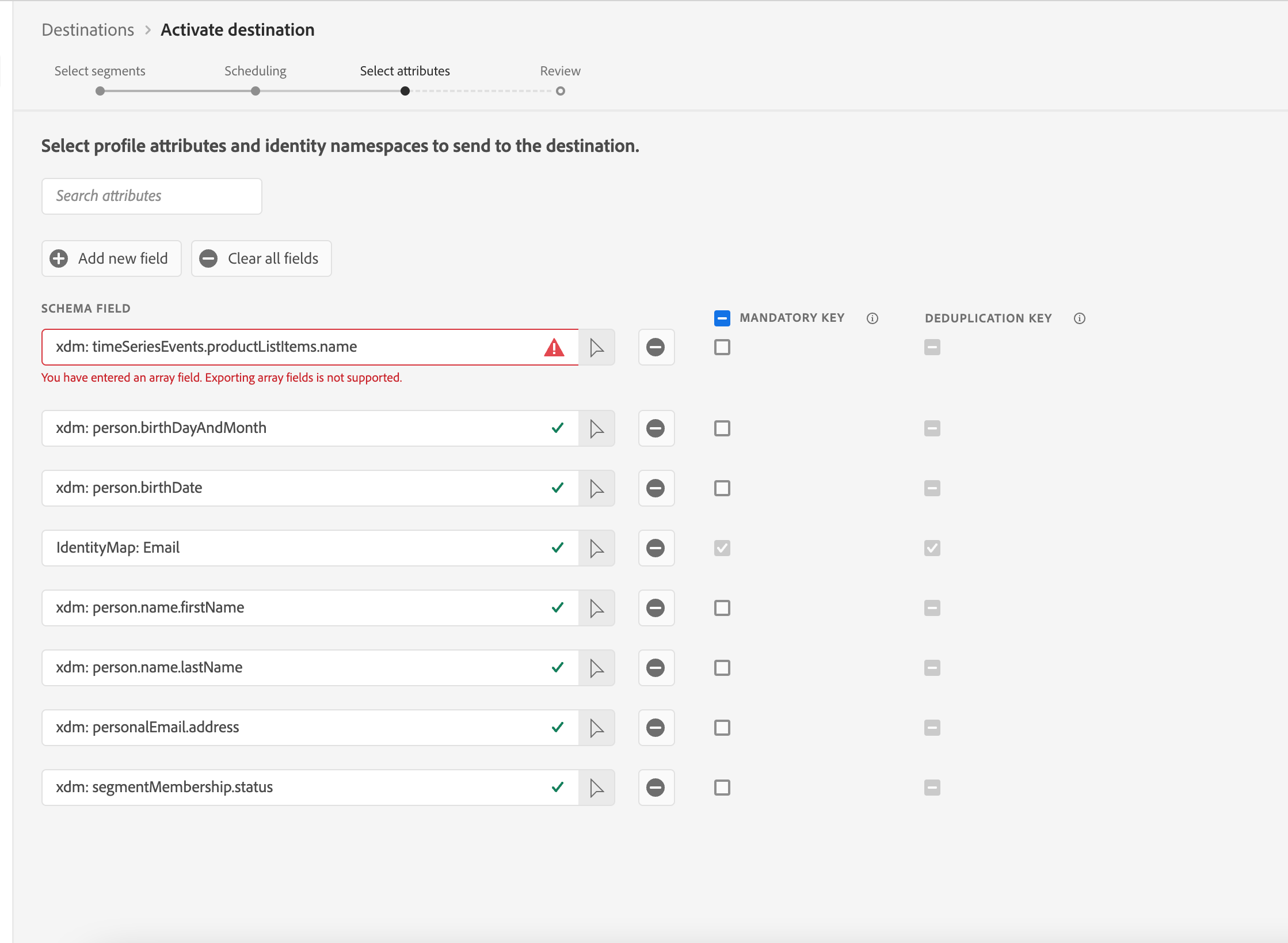 Solved How To Export The Event Attribute Data Via Aep Des Adobe