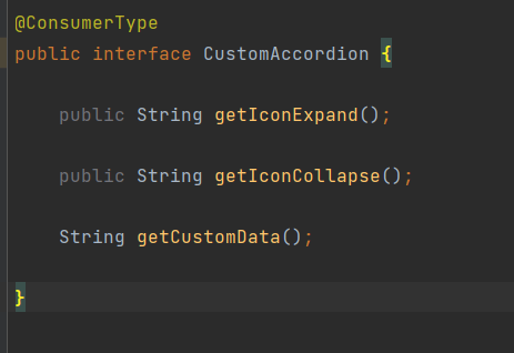 Solved: Mocked Accordion Object returning null in CustomIm... - Adobe Experience League ...