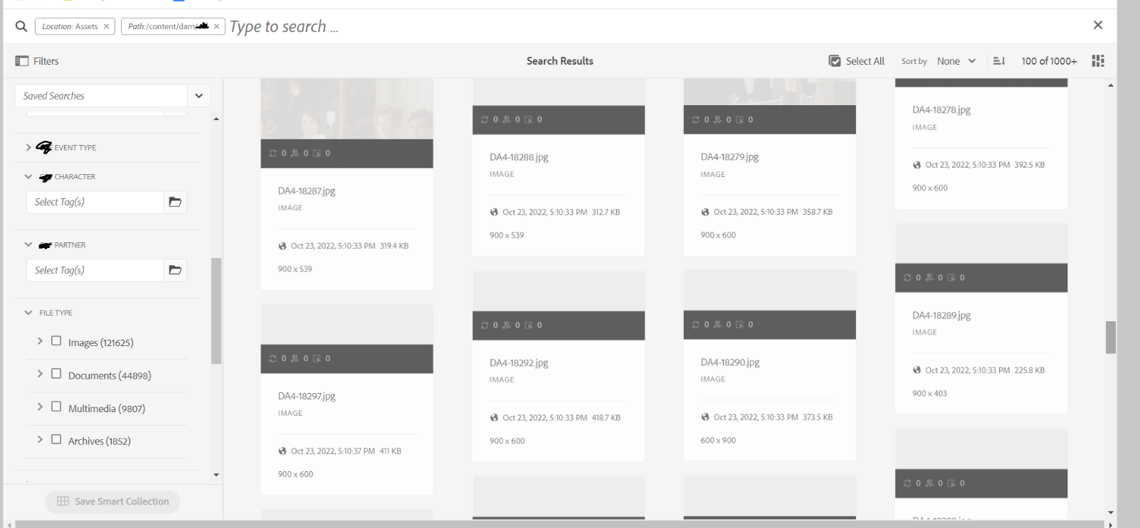 Asset Share Commons Facet count - Adobe Experience League Community ...