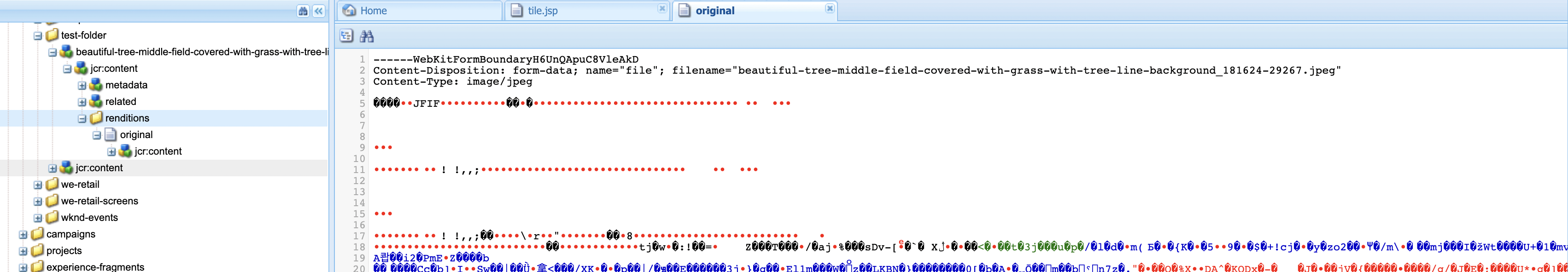 Solved: Upload asset to DAM Path using Coral FileUpload - Adobe Experience League Community - 566262