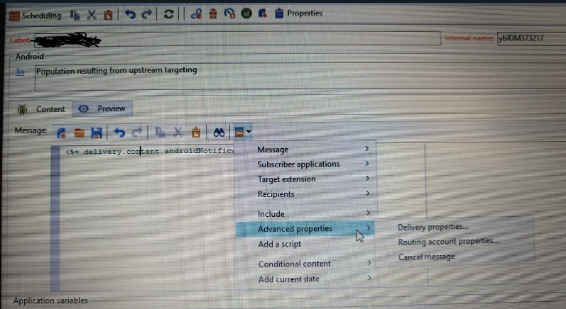 Solved: push notification trigger from Adobe campaign clas... - Adobe Experience League ...