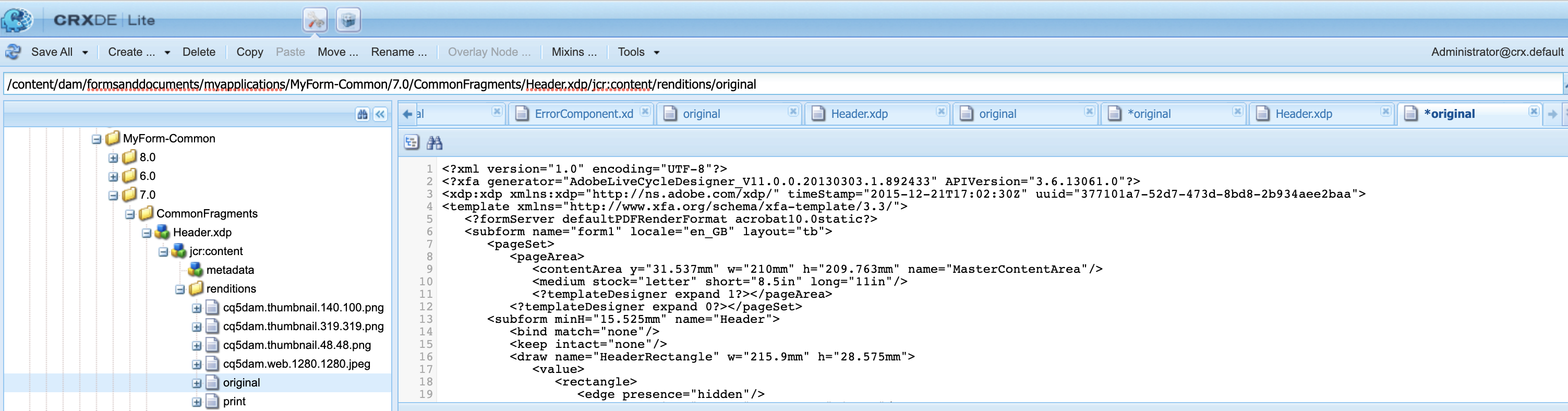 In formsanddocuments, xdp file not able to set rel... - Adobe ...