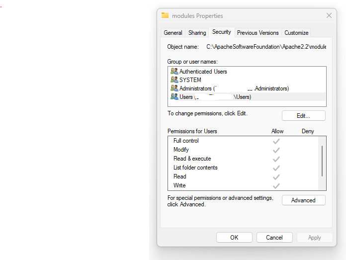 Dispatcher error: Cannot load (Filepath)/modules/d... - Adobe Experience League Community - 606119