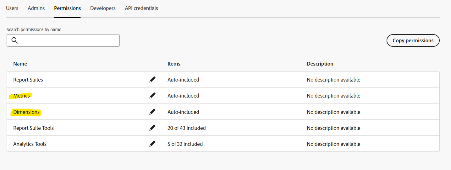 Solved: Restrict access to dimensions and segments in repo... - Adobe Experience League ...