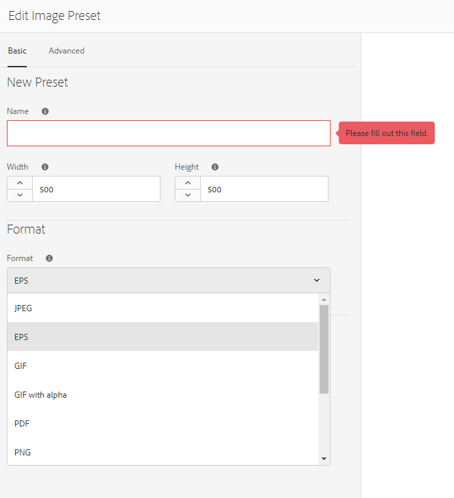 Solved: Generate different format for an asset image in AE... - Adobe Experience League ...