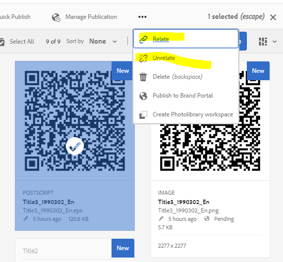 Solved: How to programmatically relate/unrelate an asset t... - Adobe Experience League ...