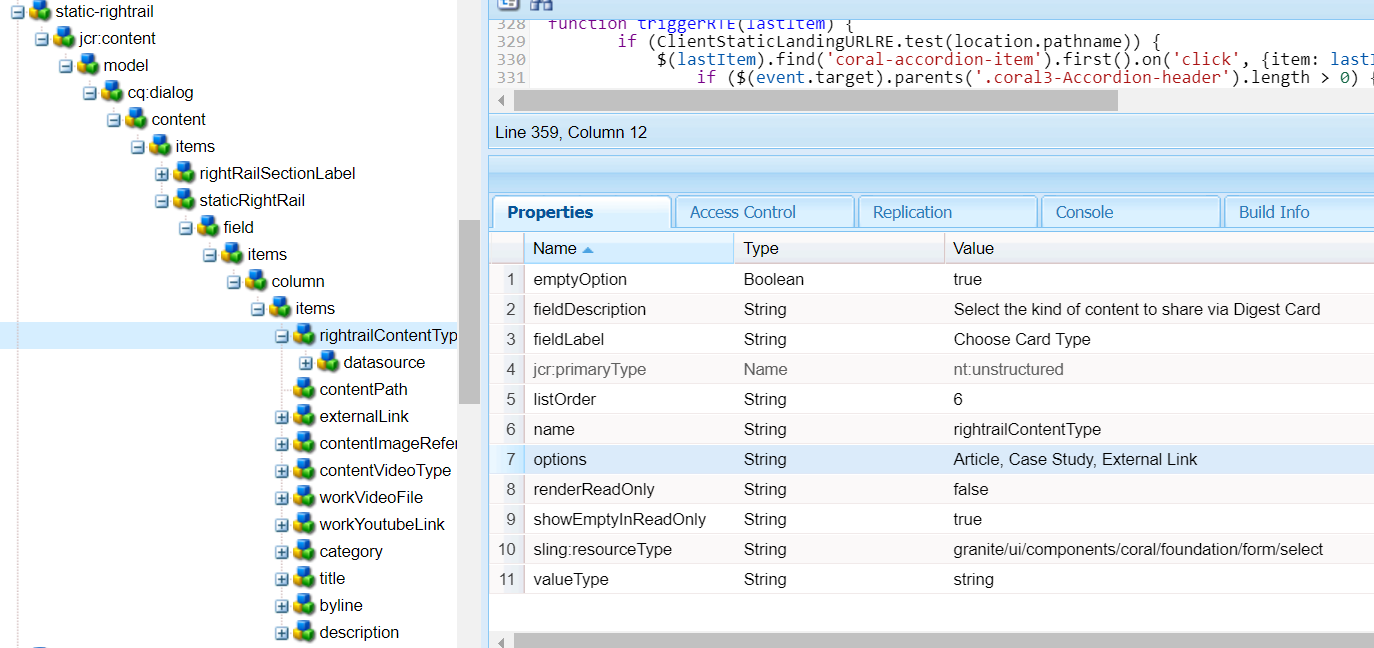 Solved: Call Multifield dropdown Value in Jquery - Adobe Experience League Community - 614862