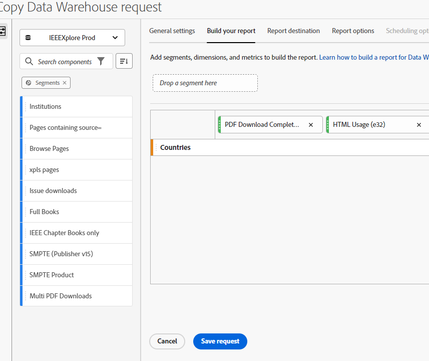 Solved: New Warehouse UI not showing all my segments - Adobe Experience League Community - 619793