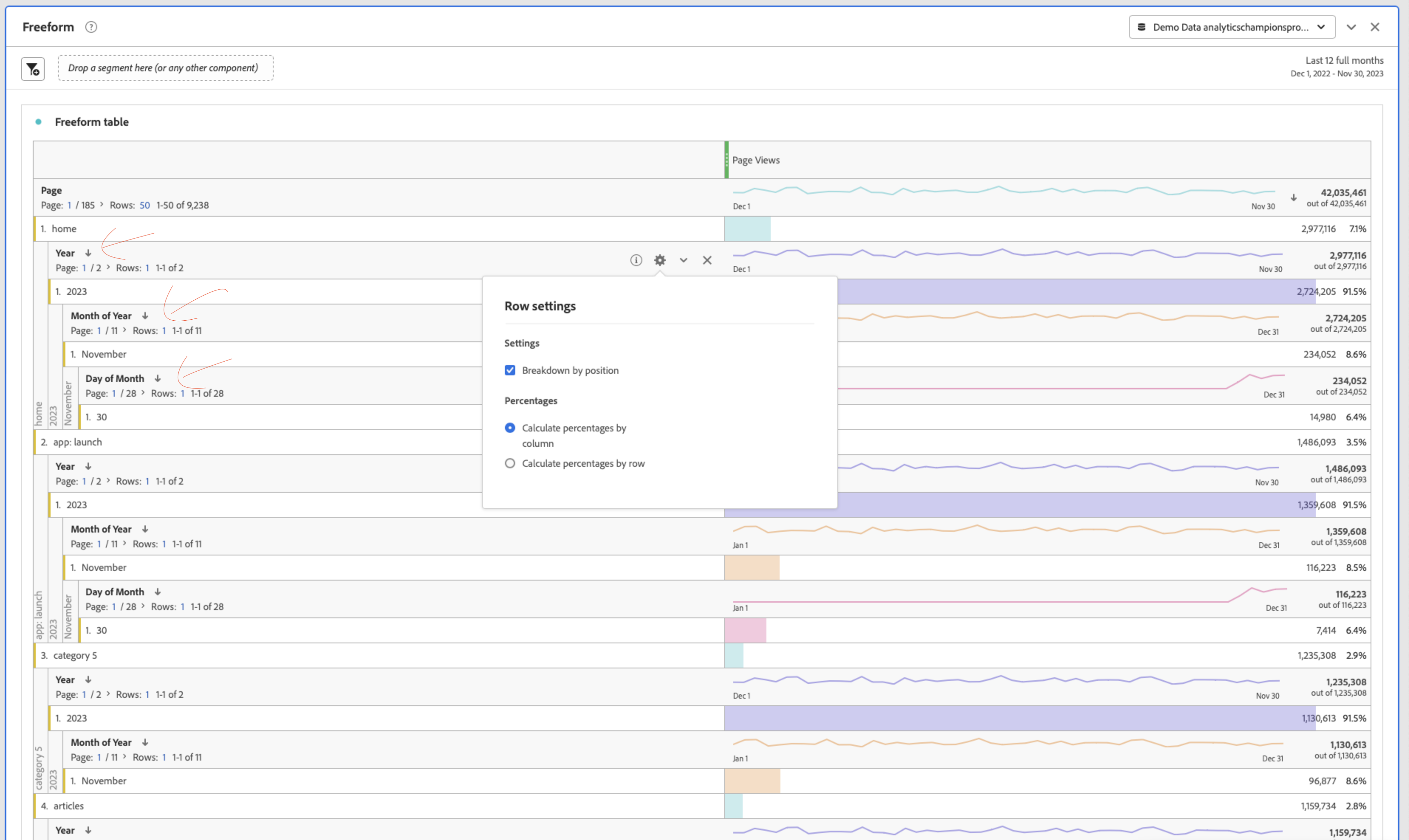 Solved: How to create an Adobe analytics report on the day... - Adobe ...