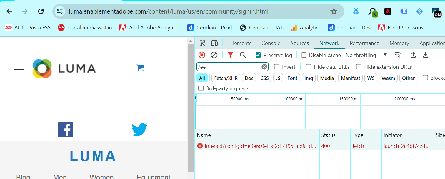 Solved: Issue with AEP Web SDK Dataset - Adobe Experience League Community - 659004