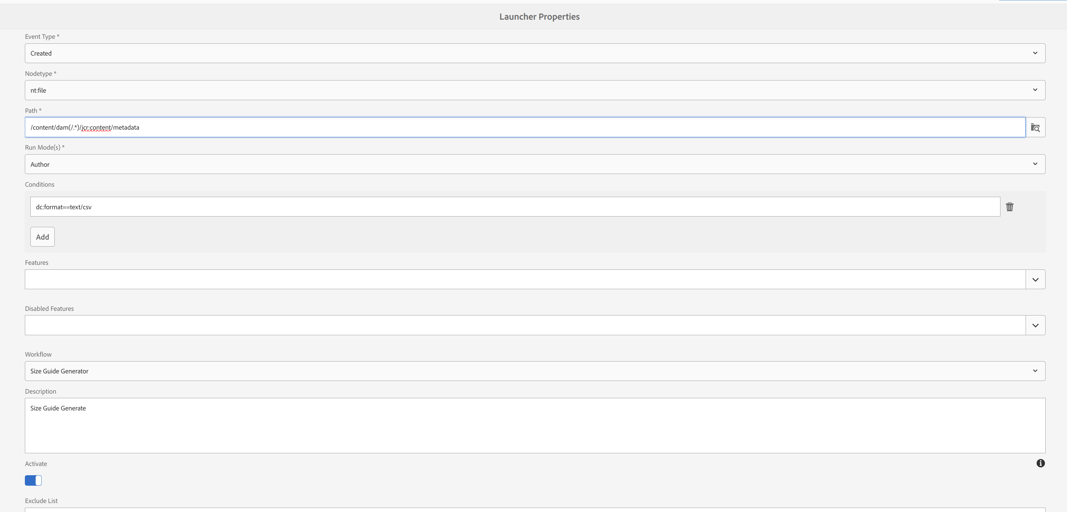 Solved How To Create Condition For Metadata Node In Aem W Adobe 2995