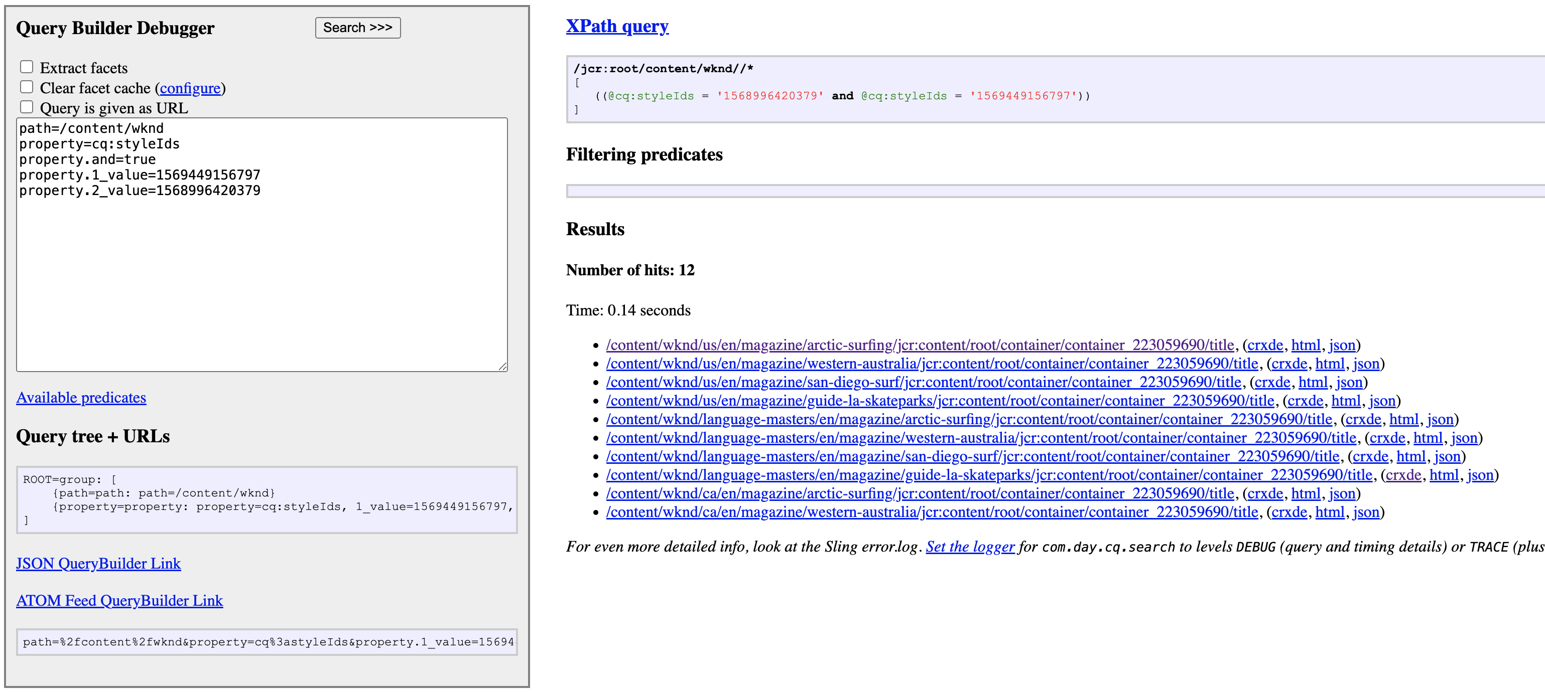 Solved: Re: query builder - Adobe Experience League Community - 662144