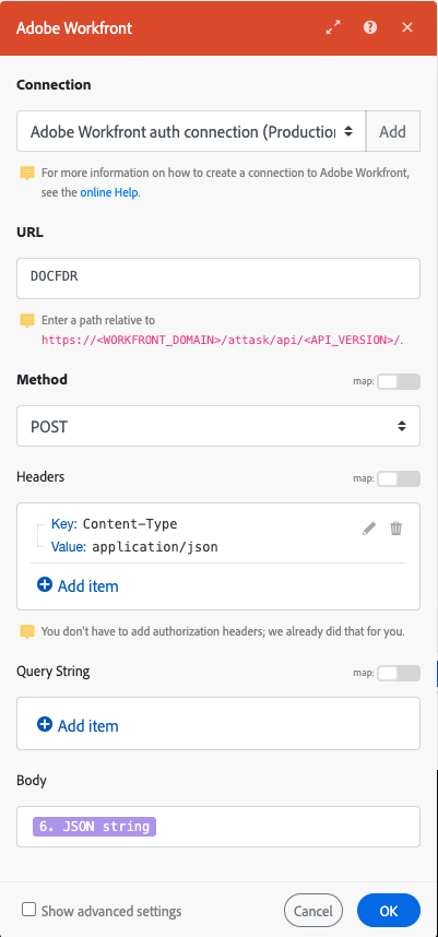 Solved: Create an AEM Linked Folder in Workfront Via Fusio... - Adobe Experience League ...