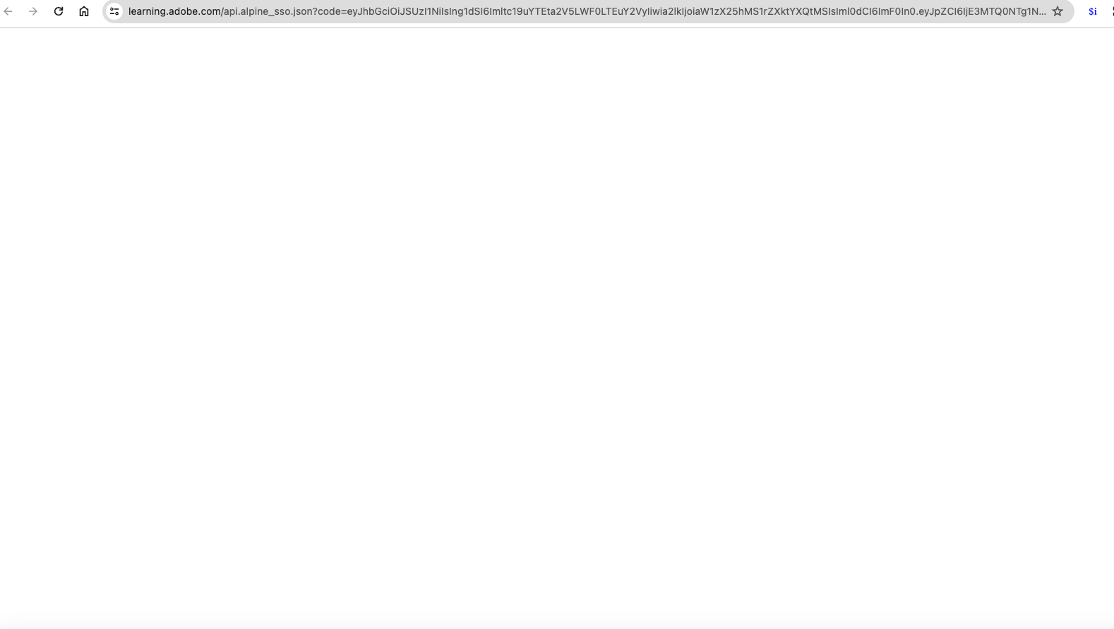 Getting Empty Blank Screen When Navigate To Certme Adobe Experience League Community 669550 