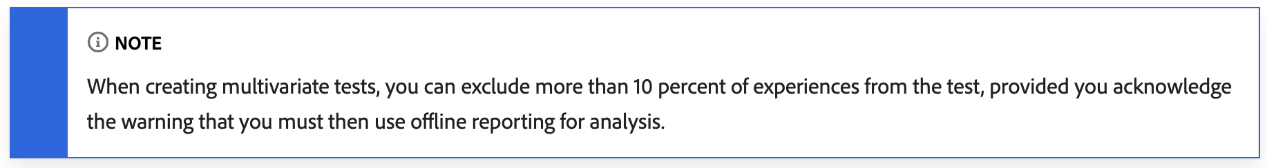 Solved: Multivariate Test issue on excluding experiences - Adobe ...