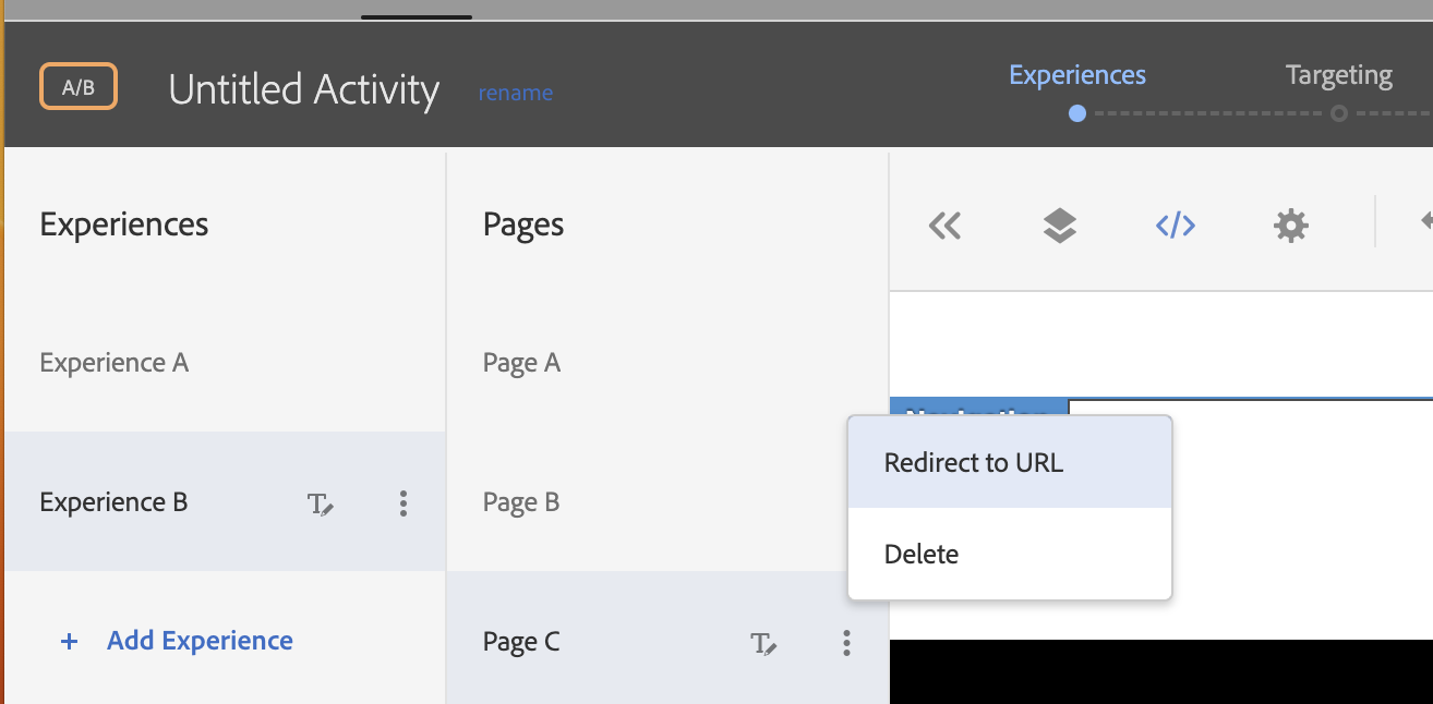 Solved: Redirect A/B test setup for multiple pages - Adobe Experience ...