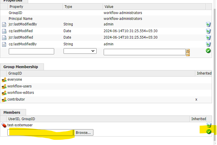 Solved: Re: AEM 6.5 how to Add System user to workflow-adm... - Adobe Experience League ...