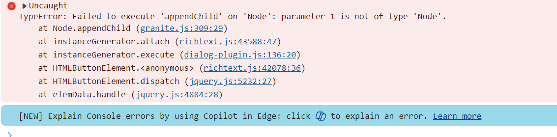 acs-commons RTE Plugin to show configured Touch UI... - Adobe ...