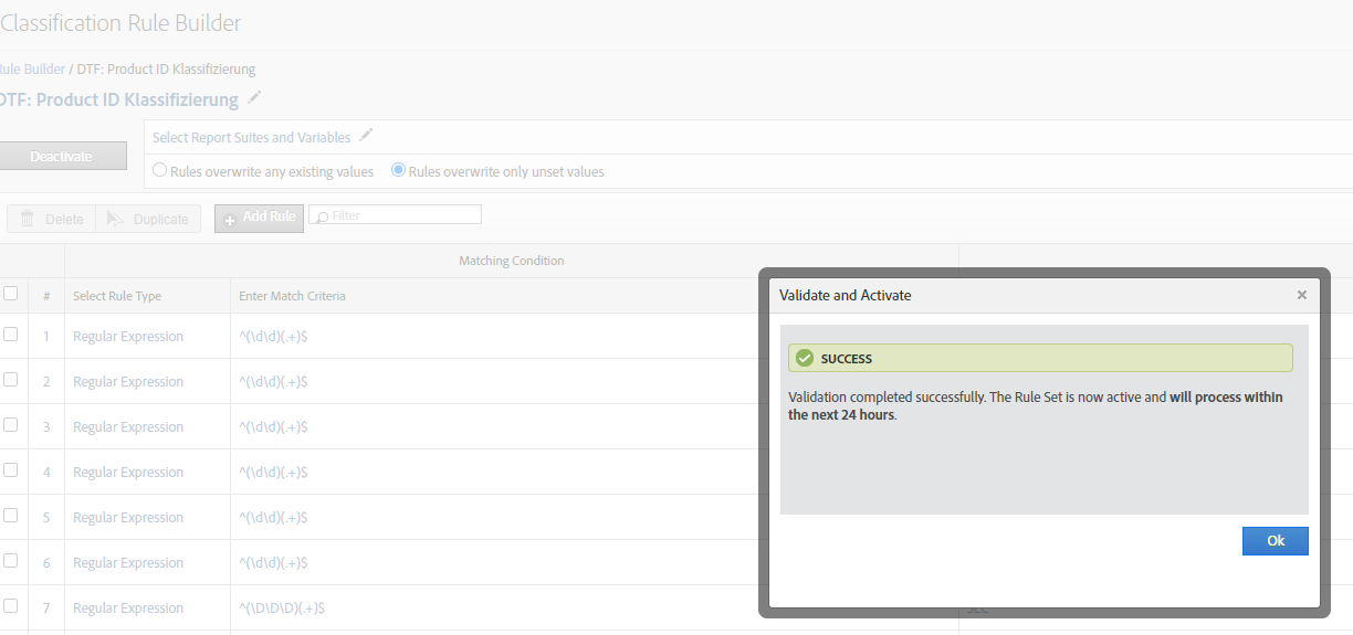 Classification Rule Builder behaviour - Adobe Experience League ...