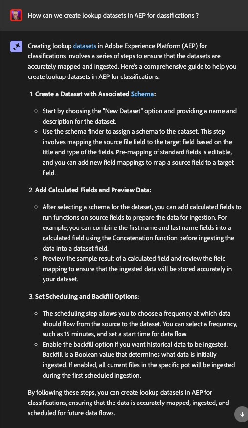 Solved: Look-up datasets in AEP - Adobe Experience League Community - 712776