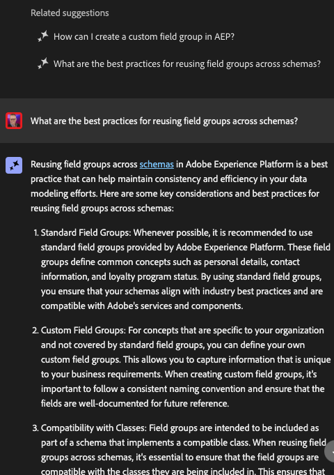 Solved: How can I use one field group is two schemas with ... - Adobe Experience League ...