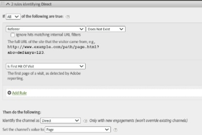 Referrer type - TYPED/BOOKMARKED both showing repo... - Adobe ...