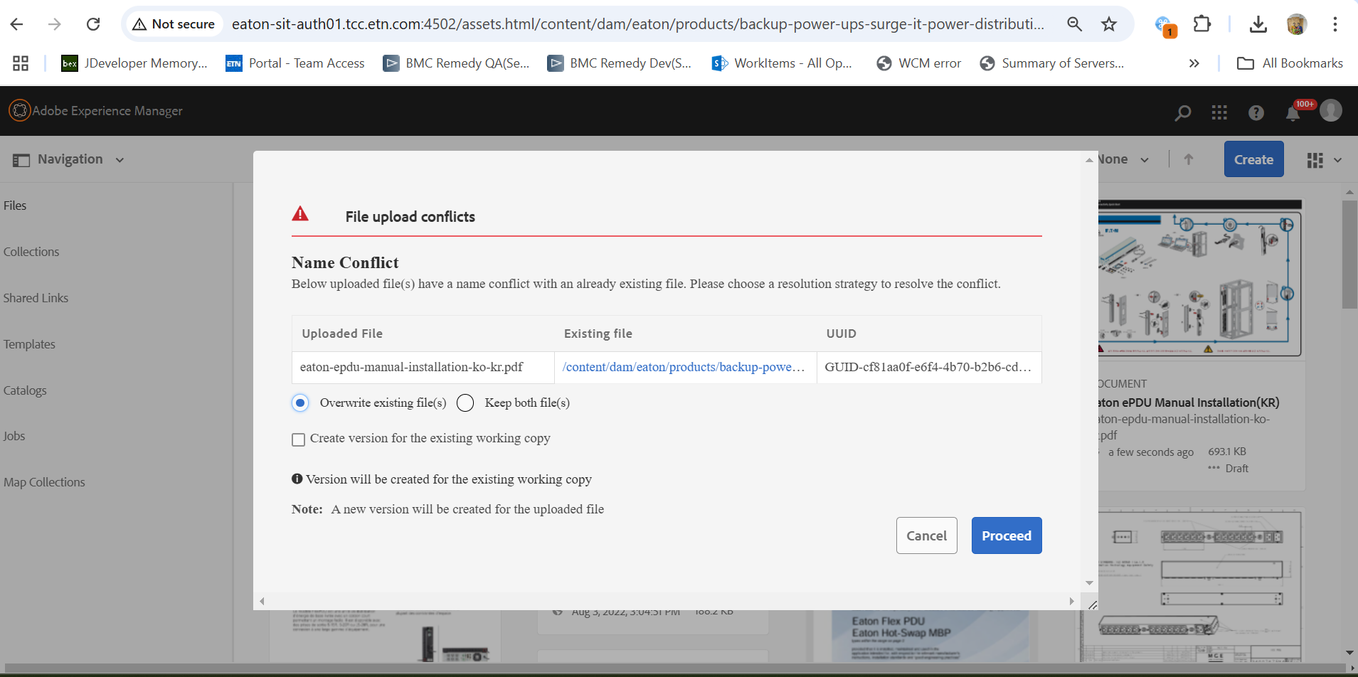 Unable to get confirmation pop-up after metadata u... - Adobe Experience League Community - 735724
