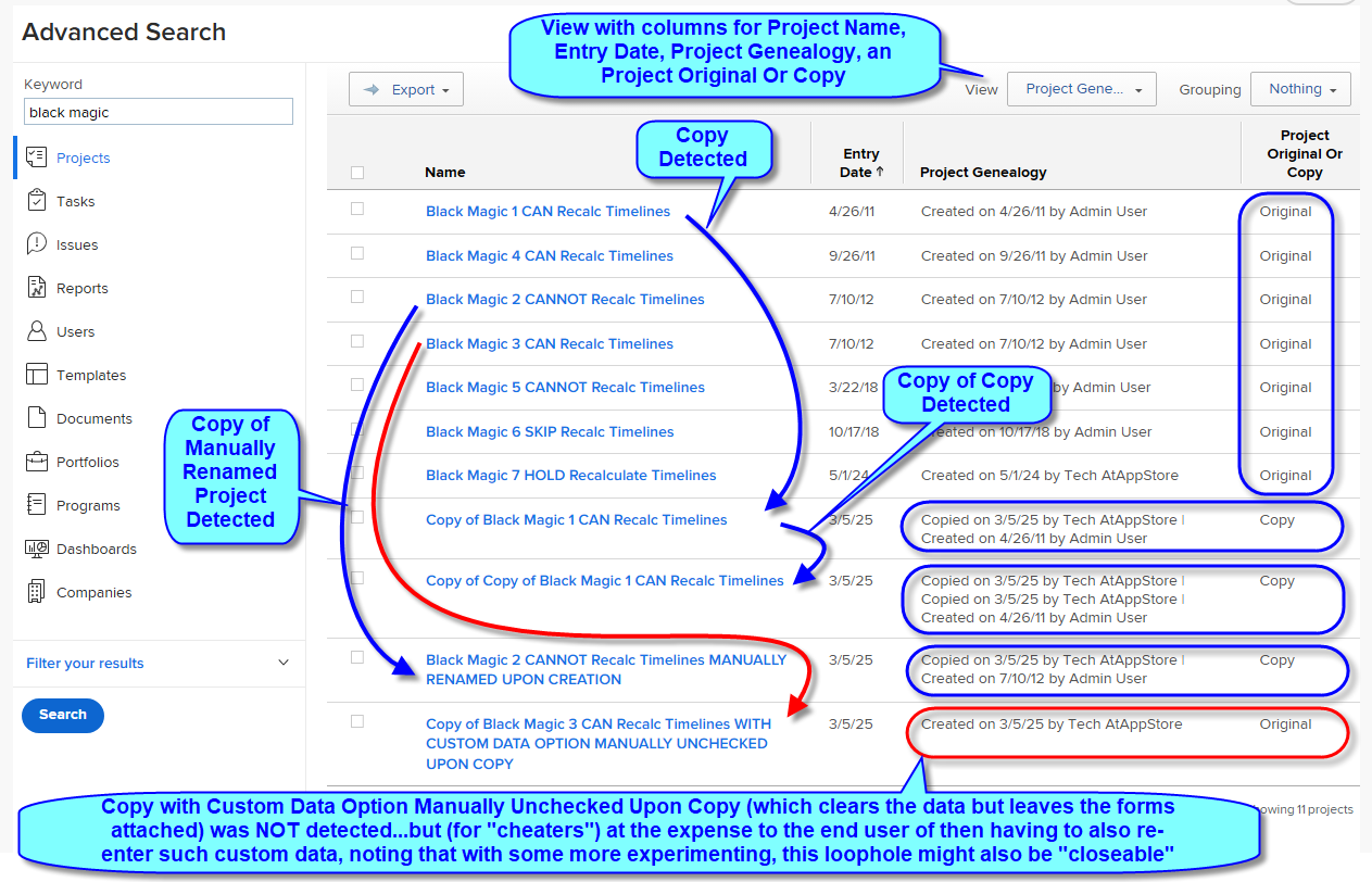 How To Detect Copied Projects (aka "Project Geneal... - Adobe Experience League Community - 741285